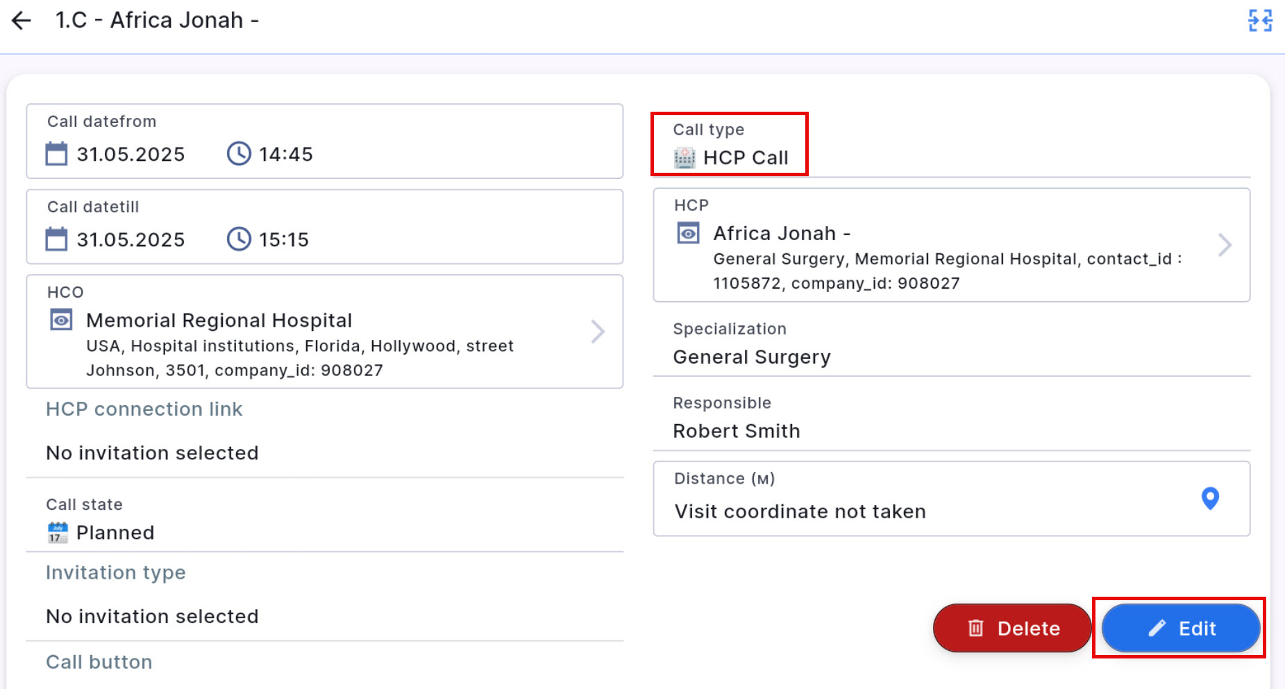 Close the HCP Call – Proxima Research International