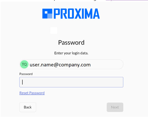 Установка приложения – Proxima Research