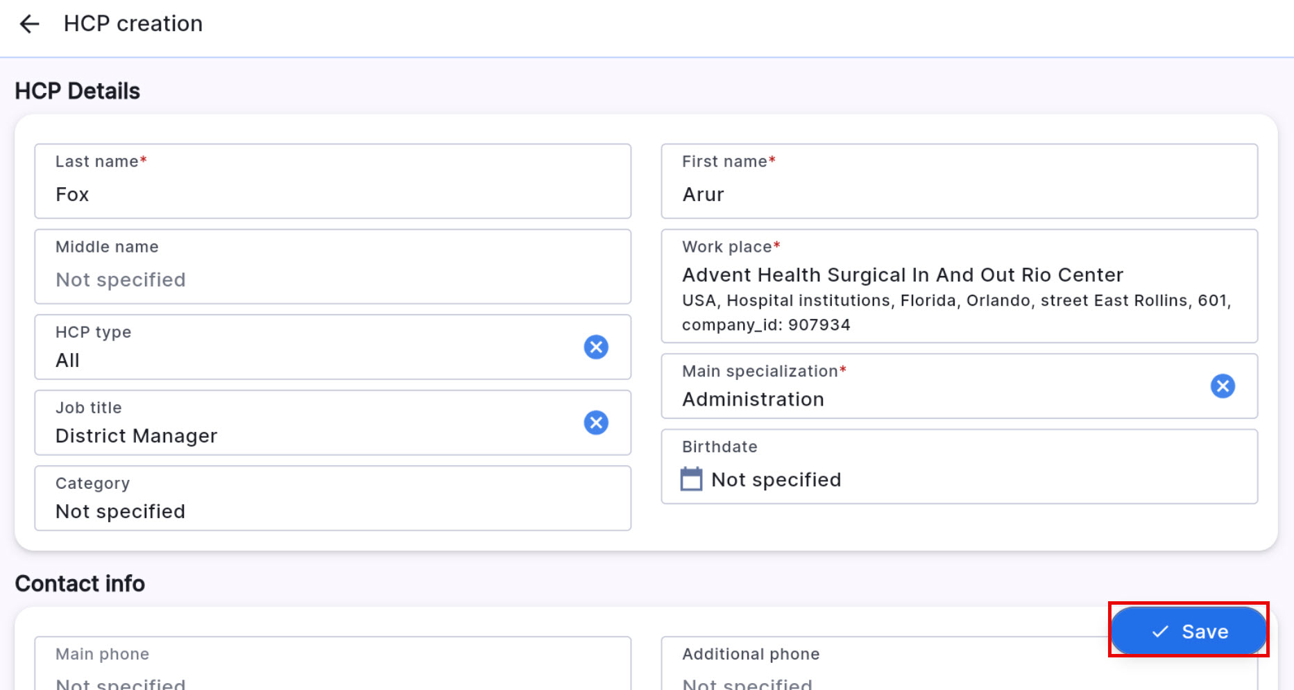 Create a Client from the Institution Card – Proxima Research International