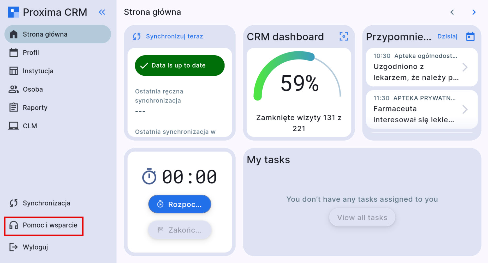 Chatbot Proxima AI – Proxima Research Poland