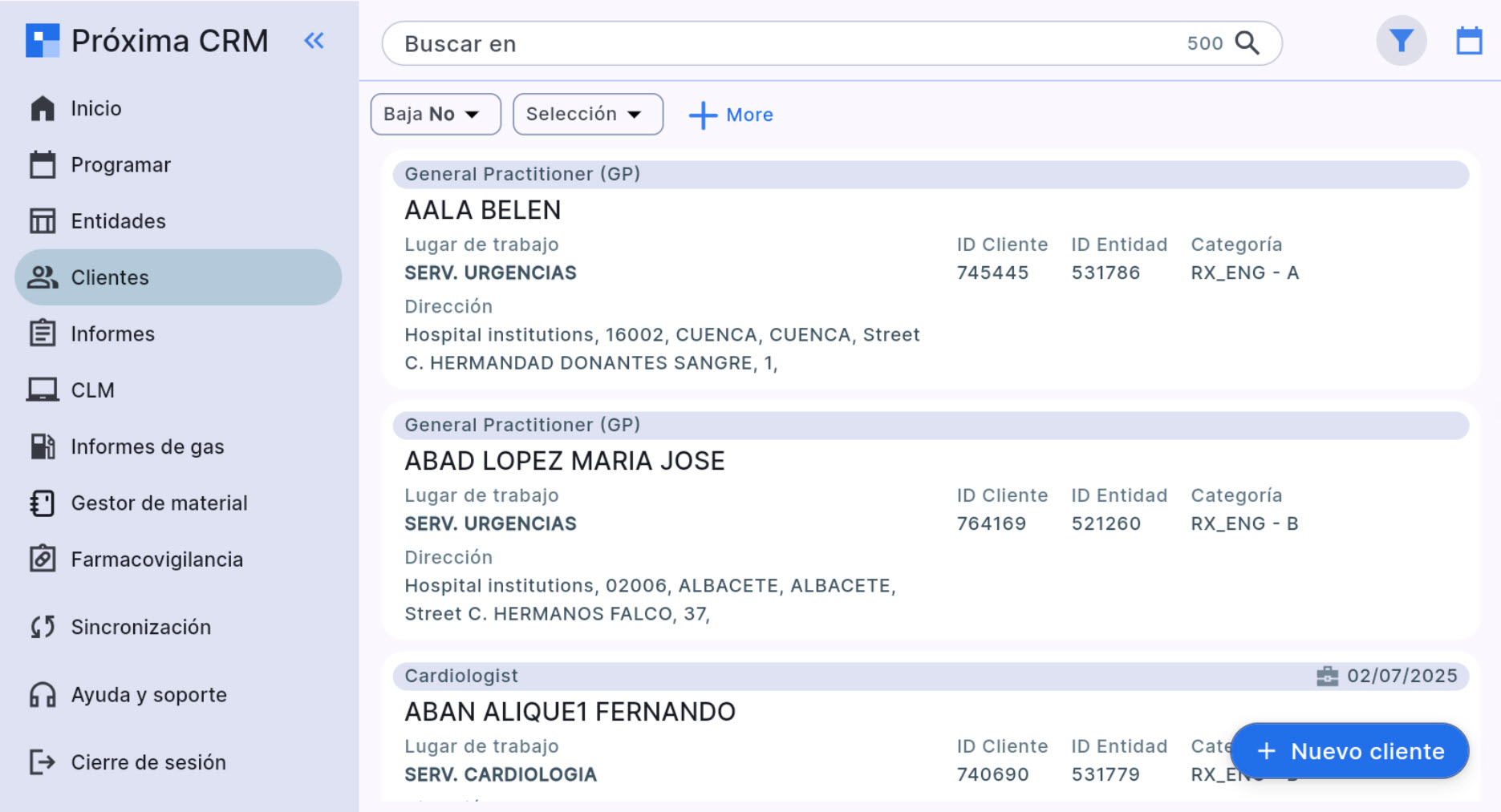 Información general – Proxima Research Español